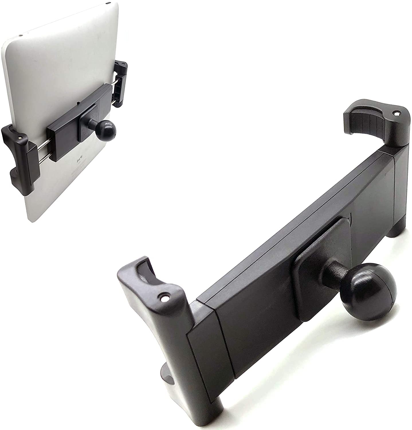 LycoGear Universal Smartphone Tablet Holder w/1" Rubber Coating Ball for All iPad Pro Air Mini iPhone MAX Pro Galaxy Tab (Compatible with Ram, Arkon Robust Mount & All 1 inch Socket System)