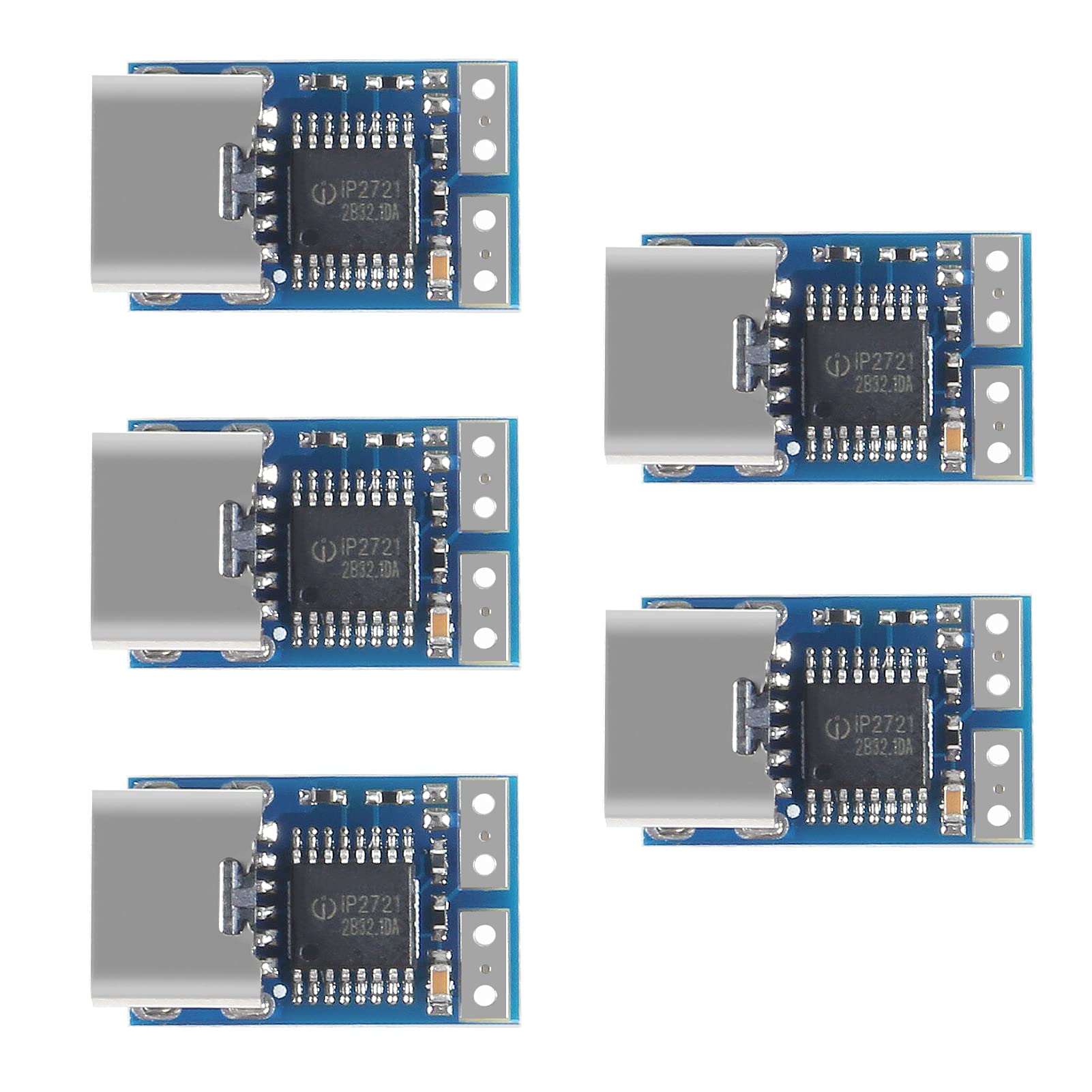 AITRIP 5 PCS PDC004-PD PD Decoy Module, USB-C PD 20V DC Fixed Voltage Power Trigger Module 5A Type-C Female Input for Notebook
