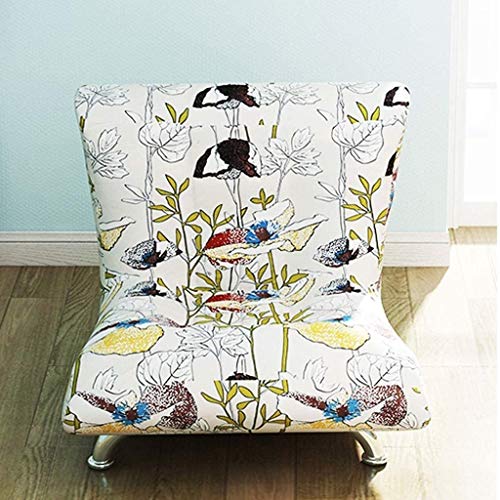 GYDJBD Folding Lazy Sofa, Thick Beanbag Chair, Good Flexibility, Easy to Move, Stainless Steel Sofa Legs (Color : B)
