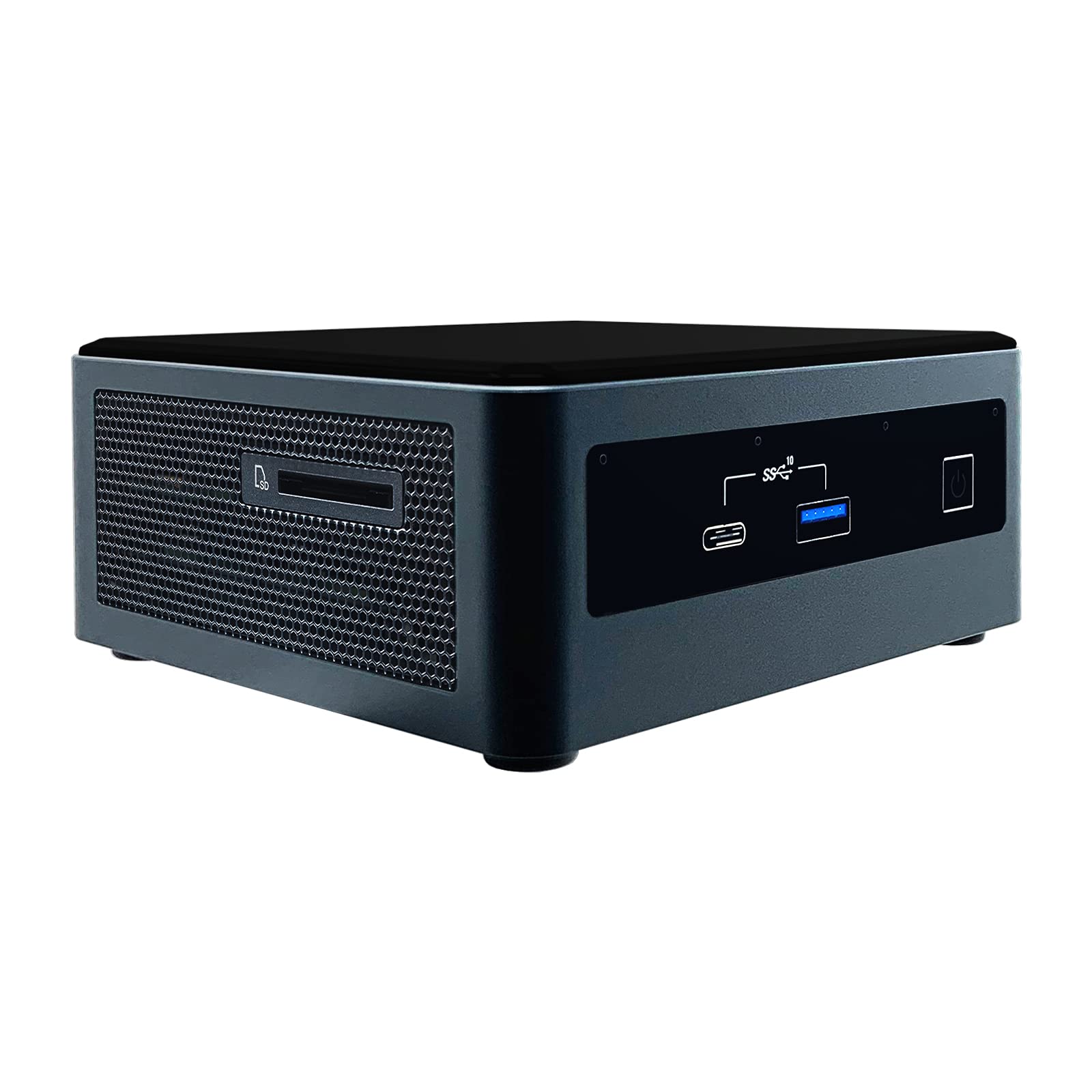 Intel PC NUC NUC10i7FNHN Mini PC/HTPC - 10th Gen Intel 6-Core i7-10710U up to 4.70 GHz CPU, 16GB DDR4 RAM, 256GB SSD, Wi-Fi + Bluetooth, Intel UHD Graphics, 4K Support, Windows 10 Pro