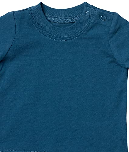 Amazon Essentials Unisex Babies' Short-Sleeve Tee, Pack of 5, Blue Sea Life, 18 Months