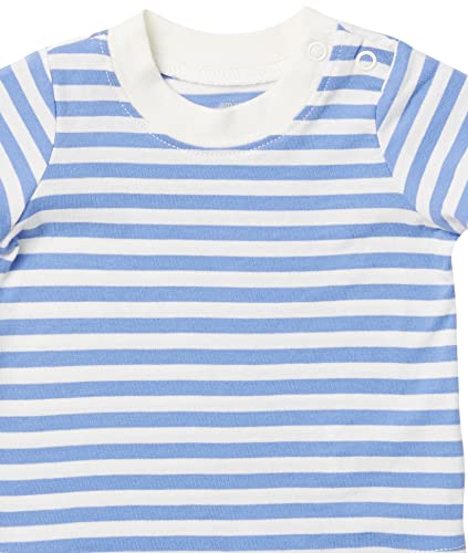 Amazon Essentials Unisex Babies' Short-Sleeve Tee, Pack of 5, Blue Sea Life, 18 Months
