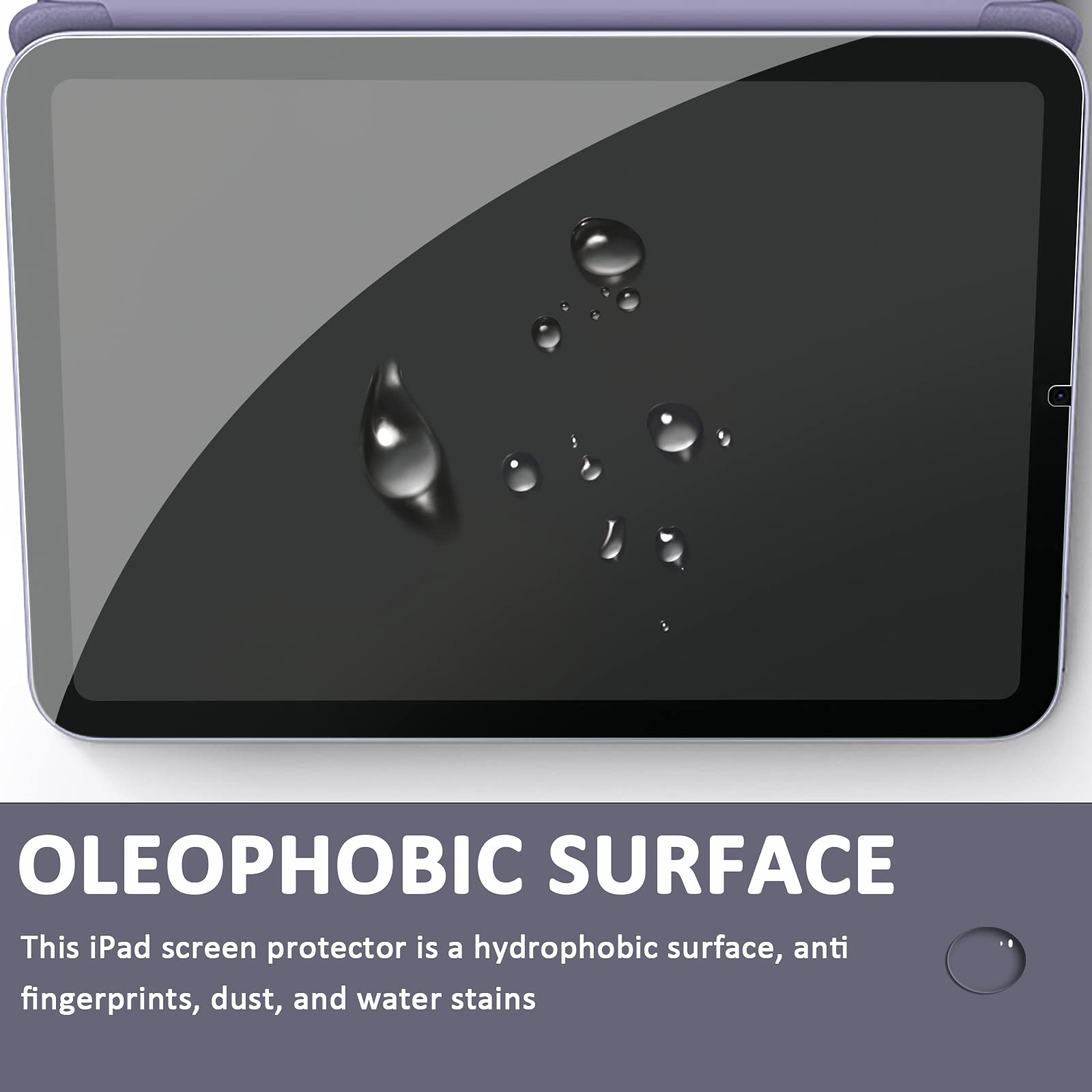 Ambison [2 Pack Matte Glass Screen Protector Compatible with Samsung Galaxy Tab S9/S9 fe (11 inch 2023 Released), Anti-Glare & Fingerprints/Tempered Glass/Bubble Free, Tablet S9/S9 fe Model