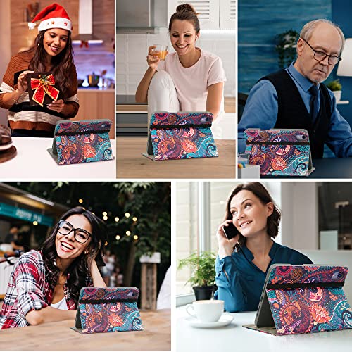 iPad Mini 6 Case with Pencil Holder 8.3 inch 2021, Support 2nd Gen Apple Pencil Charging, Premium PU Leather Smart Cover, Auto Wake/Sleep, Shockproof Protective iPad Mini 6th Generation Case