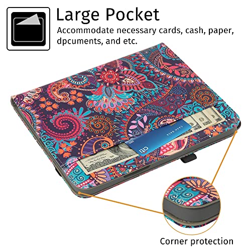 iPad Mini 6 Case with Pencil Holder 8.3 inch 2021, Support 2nd Gen Apple Pencil Charging, Premium PU Leather Smart Cover, Auto Wake/Sleep, Shockproof Protective iPad Mini 6th Generation Case
