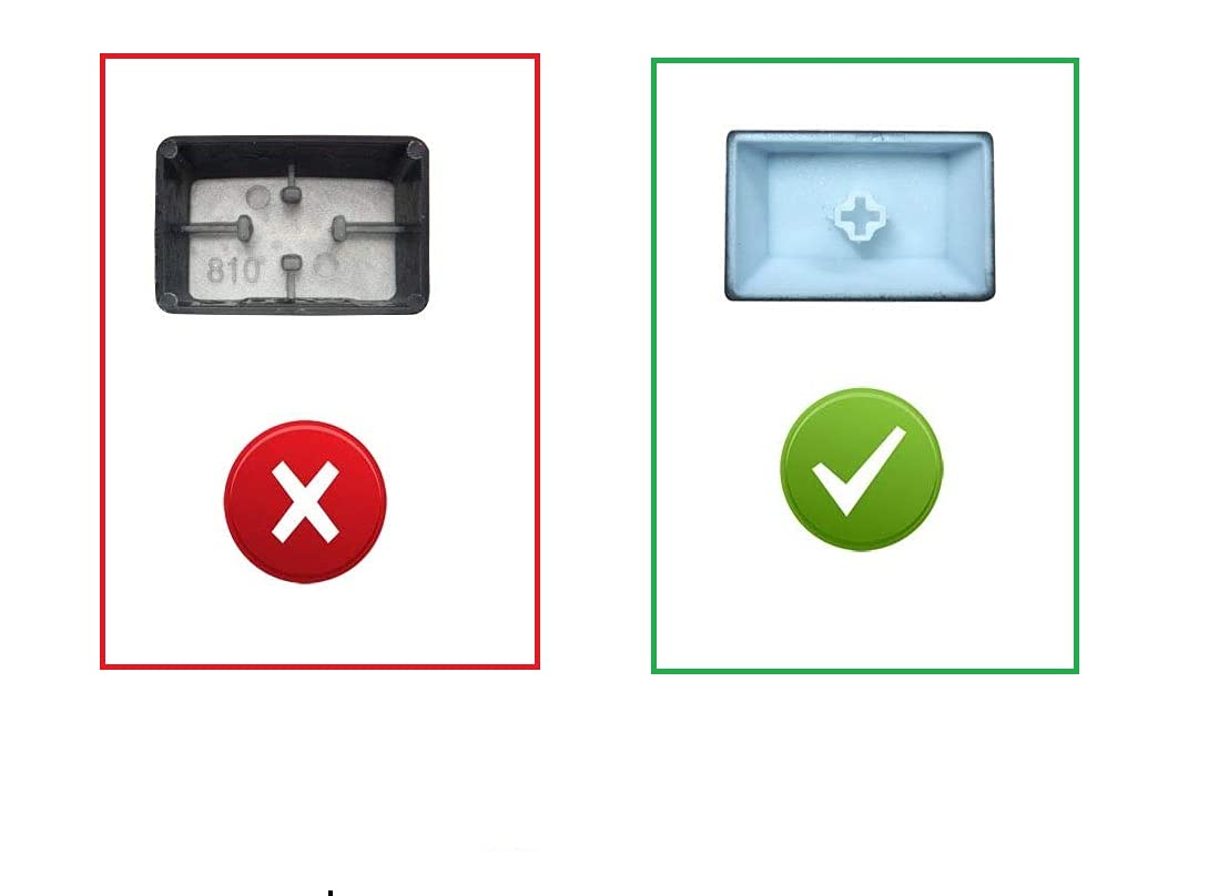 Pack of 2 CTRL Keycaps Replacement Key caps for Logitech G610 G710 G PRO X G512 Backlit Mechanical Gaming Keyboard