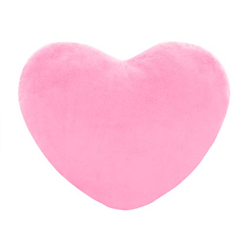 Valentine’s Day Heart Shape Pillow,Cushion Fluffy Throw Pillows,Decorative Back Cushions for Friends,Plush Pillow Heart Shape, Gift for Valentine's Day Decorations