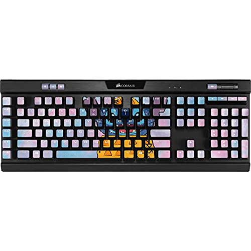 Skinit Decal Other Skin Compatible with K95 RGB Platinum Mechanical Gaming Keyboard - Officially Licensed Disney Lilo and Stitch Pineapple Stitch Design