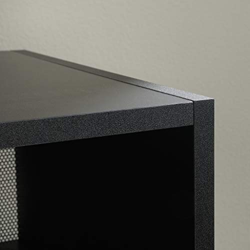 Sauder Boulevard Café 3-Drawer Chest, L: 29.13" x W: 17.48" x H: 42.68", Black Finish
