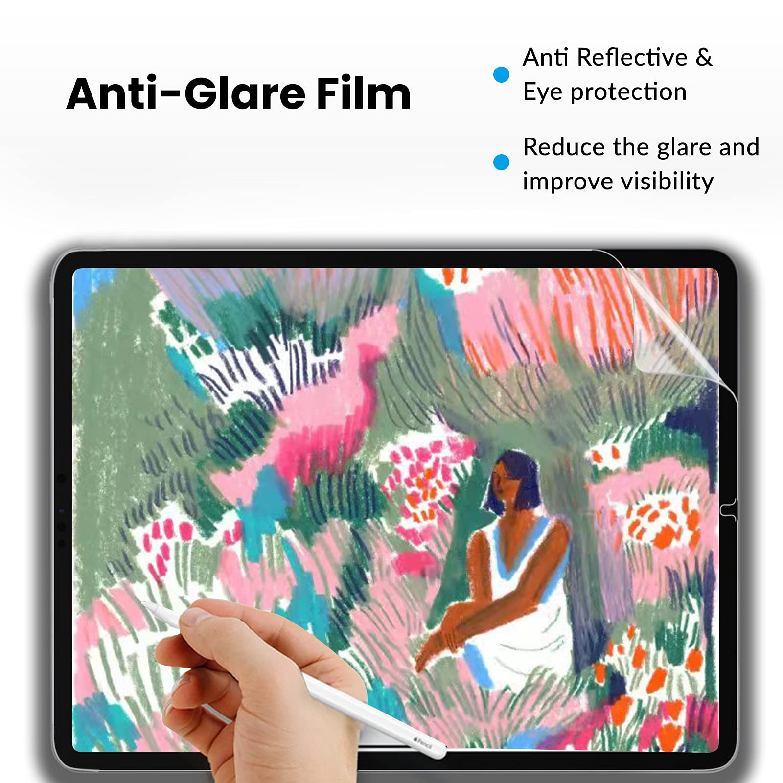 XIRON [2 PACK] Paper Screen Protector for iPad mini 7 (A17 Pro)/ iPad Mini 6 (2021, 8.3 inch), Matte PET Film for iPad Mini 6th Generation, Write and Draw Like on Paper, Anti-Glare Screen Protector