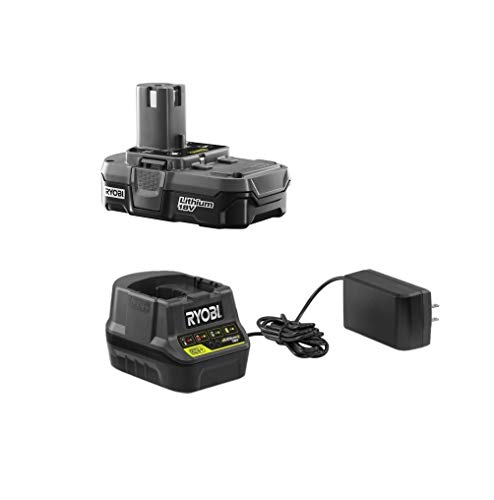 Factory Reconditioned 18-Volt Hybrid Portable Fan Kit with Battery and Charger (Renewed)