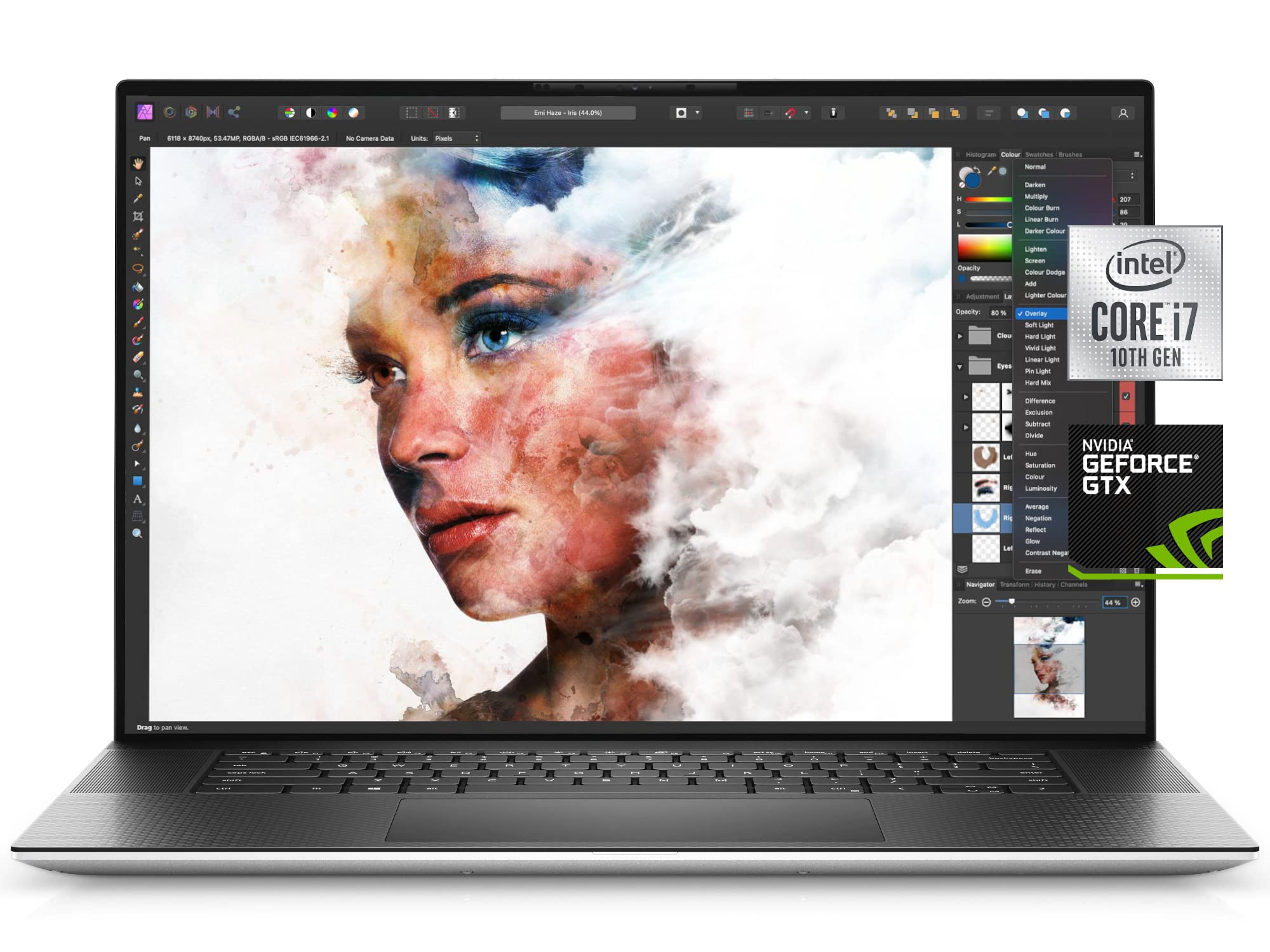 New Dell XPS 17 9700 Laptop, 17" FHD+ InfinityEdge Display, Intel i7-10750H, GeForce GTX 1650Ti, 32GB RAM, 512GB SSD, IR Camera, Backlit Keyboard, Fingerprint Reader, Wi-Fi 6, Thunderbolt, Win 10 Home
