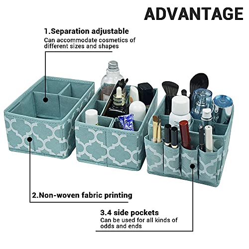 Foldable Cube Storage Bins 11x11 inches Set of 6 Drawer and Organizer Bins