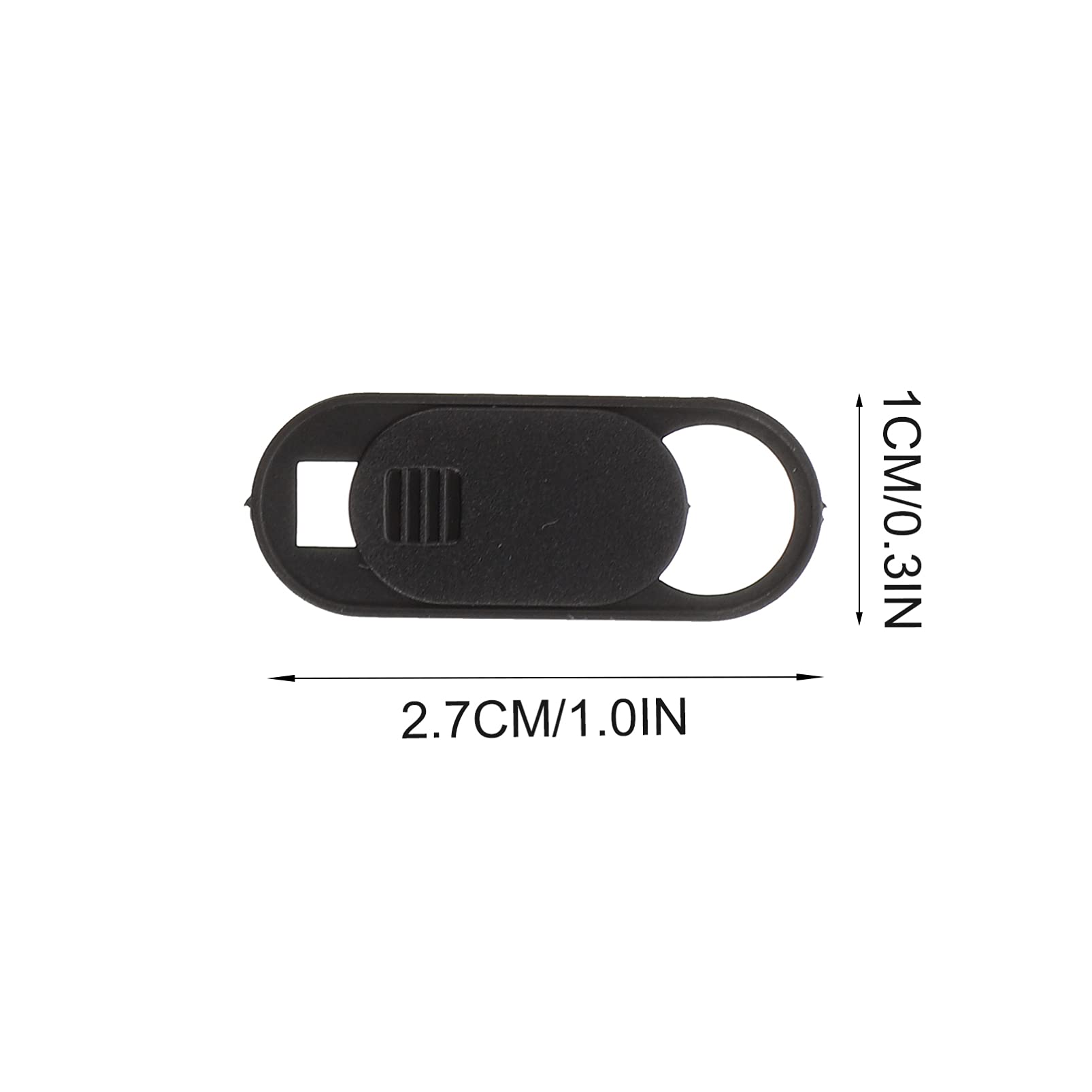 Hemobllo Black Stickers Laptop Stickers Stickers 3Pcs Webcam Privacy Shutter Lens Caps Hoods Lens Caps Camera Covers Sticker Phone Protector