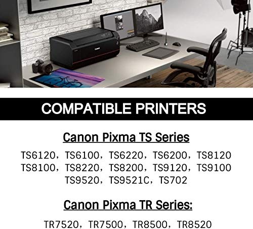 Compatible Canon 281 PB Ink Cartridge Replacement for Canon 281XXL Photo Blue Use for PIXMA TS9120 TR7520 TR8520 TS6120 TS6220 TS8120 TS8220 TS9520 TS6320 TS9521C Printer, CLI281xxl PB 2 Pack