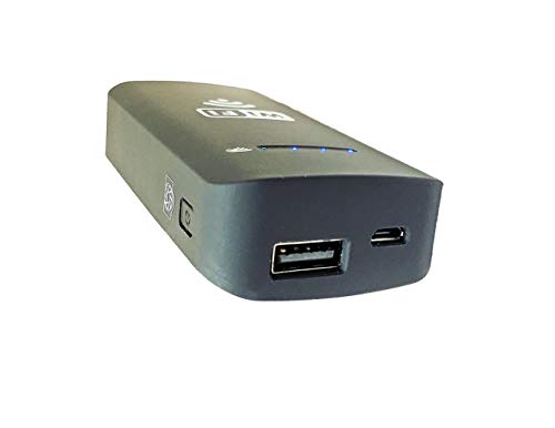 Vividia W03 WiFi Wireless USB to WiFi Converter Box with Built-in Rechargeable Battery for iOS iPhone Tablet and Android Devices for USB Digital Borescope Microscopes Otoscopes Endoscopes