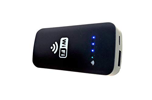 Vividia W03 WiFi Wireless USB to WiFi Converter Box with Built-in Rechargeable Battery for iOS iPhone Tablet and Android Devices for USB Digital Borescope Microscopes Otoscopes Endoscopes