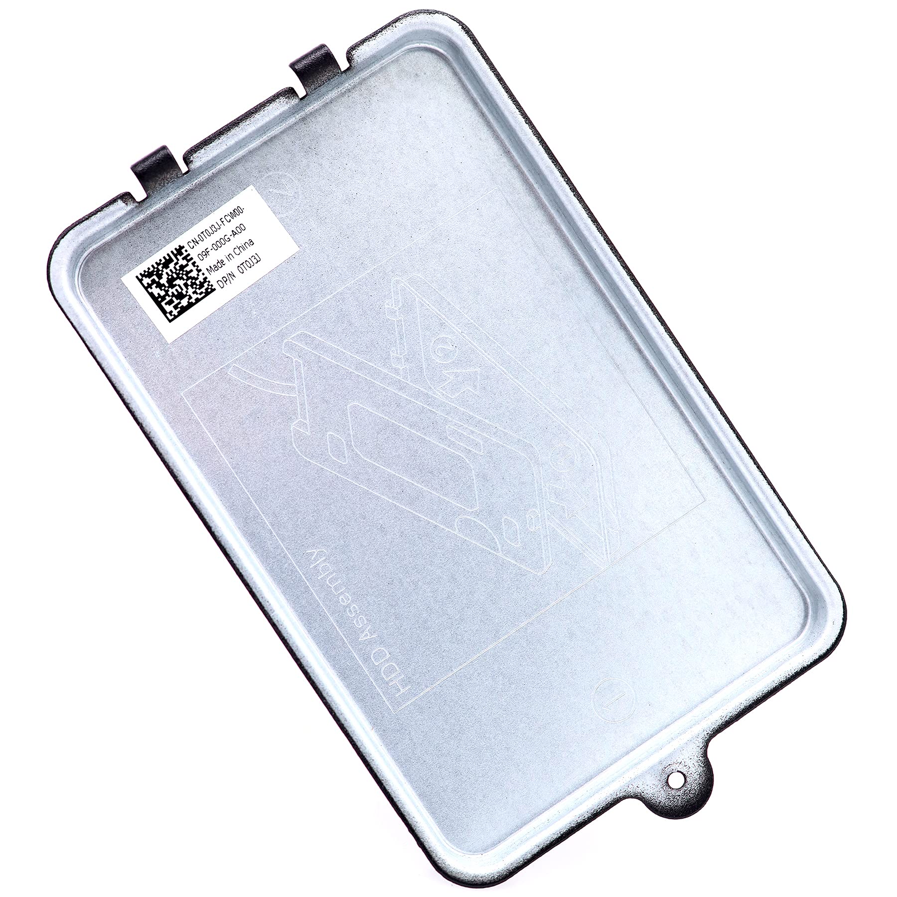 Deal4GO 2.5" SATA HDD Caddy Bay Cover Bracket 0T0J3J T0J3J Assembly Replacement for Dell Optiplex 7070 Ultra/7090 Ultra/3090 Ultra