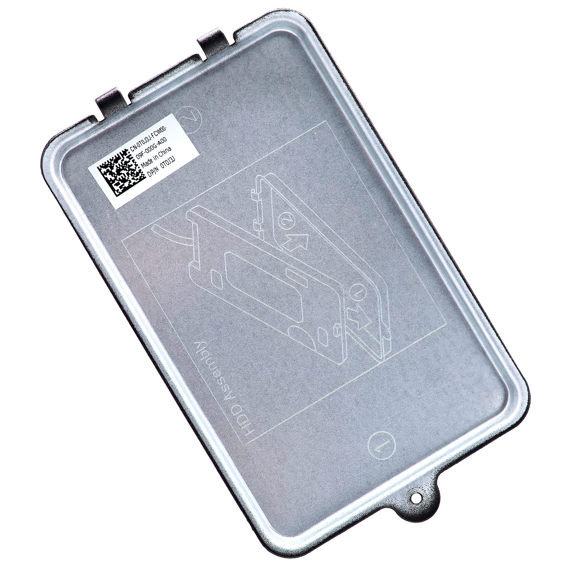 Deal4GO 2.5" SATA HDD Caddy Bay Cover Bracket 0T0J3J T0J3J Assembly Replacement for Dell Optiplex 7070 Ultra/7090 Ultra/3090 Ultra