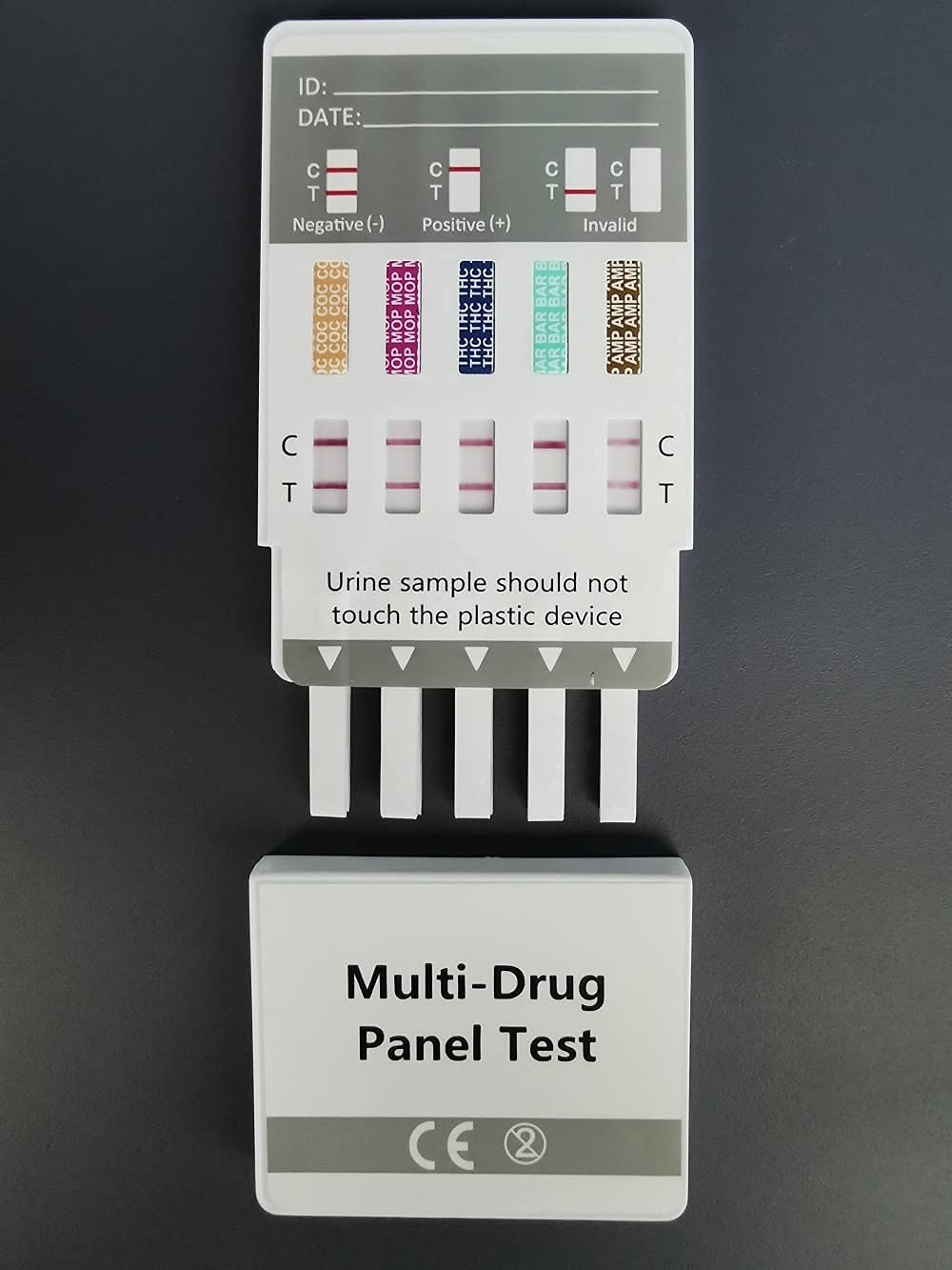 8 Pack-INVBIO Urine Test 10 Panel Screening Home Test Kit - Urine Multi-Drugconfirmed Dip Card, 5 Minuets Accurate Results