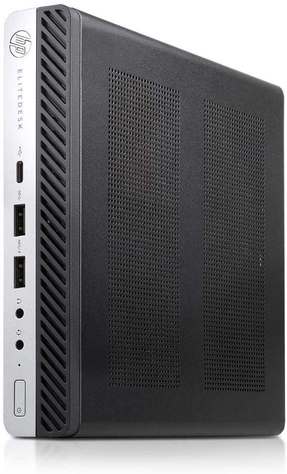 HP 800 G3 Mini High Performance Desktop Intel i5 16GB DDR4 New 1TB M.2 NVMe SSD WiFi BT Dual Monitor Support Wirless Keyboard & Mouse Win10 Pro, i5-7500 3.40GHz (Renewed)