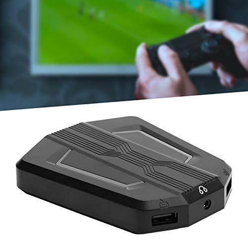 Ranvo Keyboard Mouse Adapter, Protable Durable Gaming Adapter Portable Mouse Keyboard Converter Support 3.5mm Wired Audio Device for Gaming
