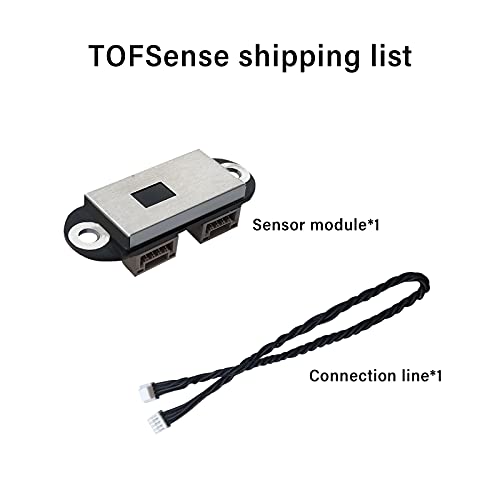 youyeetoo Nooploop TOF Lidar Sensor, Range 8M(26FT) FOV 27° Resolution 1mm 10Hz Support Cascade Multiple Communication interfaces,Raspberry Pi, Arduino Lidar Sensor (TOFSense)