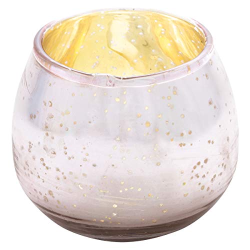 KARMA GIFTS 3.5" Mercury Barrel Votive Blush