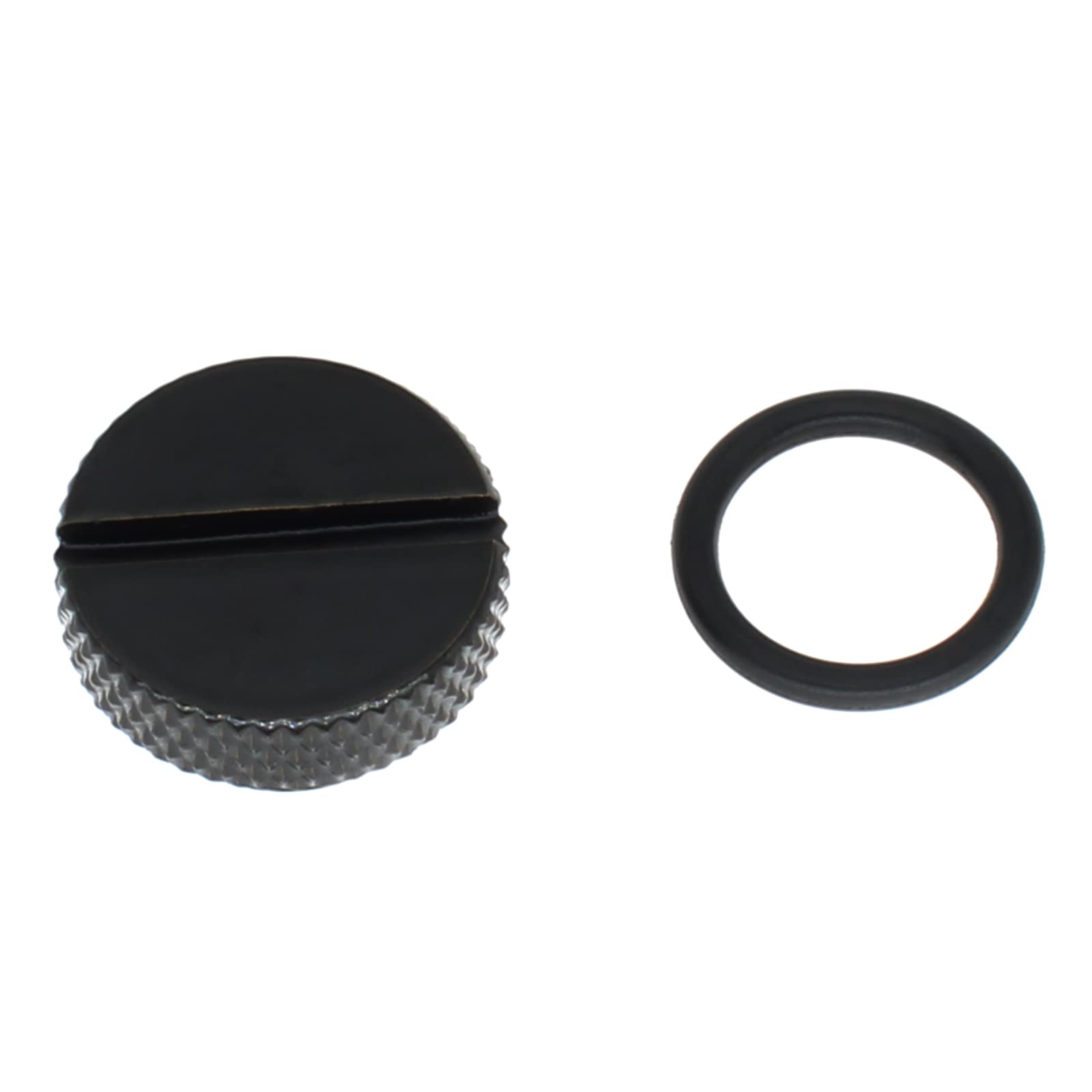 G1/4" Plug Fitting 3 Pcs G1/4" Plug Water Stop Plug Water Lock with O-Ring for PC Water Cooling Systems [FDXGYH, Black]