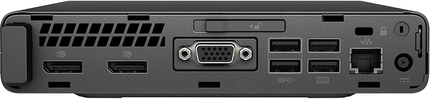 HP 800 G3 Mini High Performance Desktop Intel i5 16GB DDR4 New 1TB M.2 NVMe SSD WiFi BT Dual Monitor Support Wirless Keyboard & Mouse Win10 Pro, i5-7500 3.40GHz (Renewed)