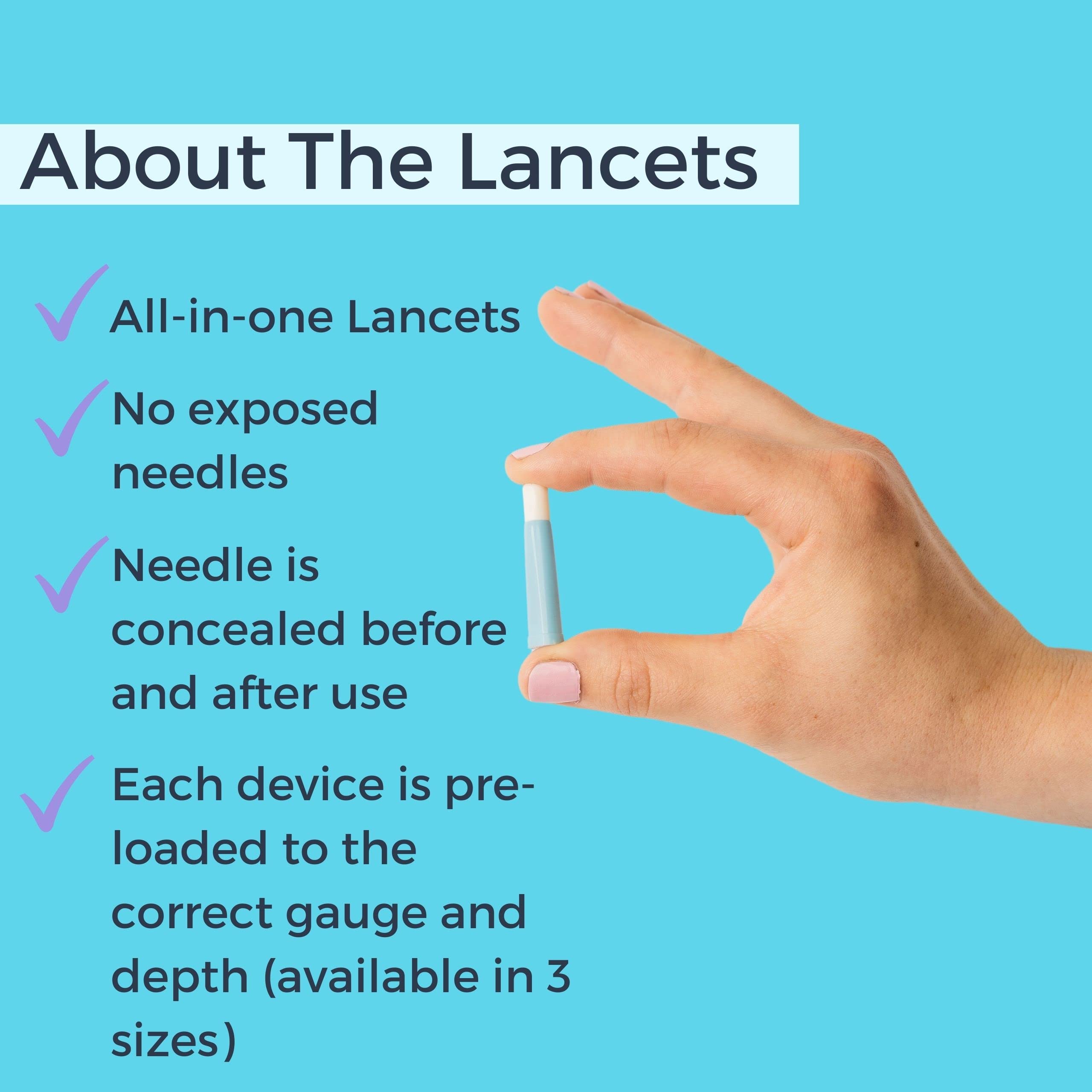 Pip Complete Kit | 1 Meter, 50 Test Strips, 50 Lancets