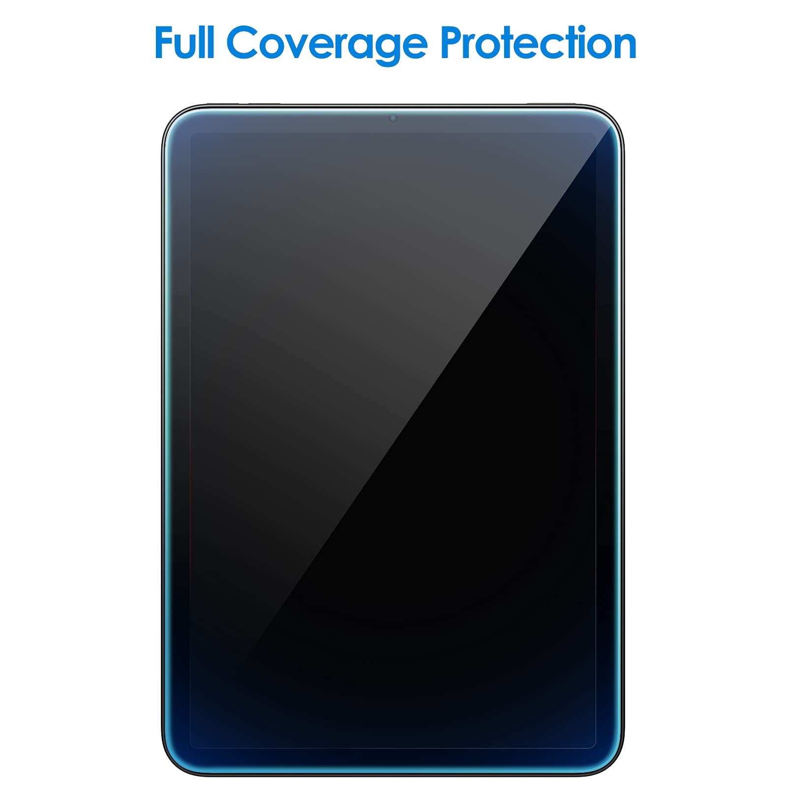 JETech Screen Protector for iPad mini (A17 Pro, 2024 Model, 7th Generation) / mini 6 (2021 Model, 6th Generation), 8.3-Inch, Tempered Glass Film, 2-Pack