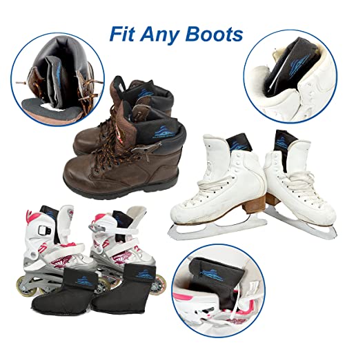 Odor Eliminator Moisture Absorber (1 pair) for Ice Skates, Roller Skates, Hockey Skates, Ski Boots, Work Boots, Sneakers