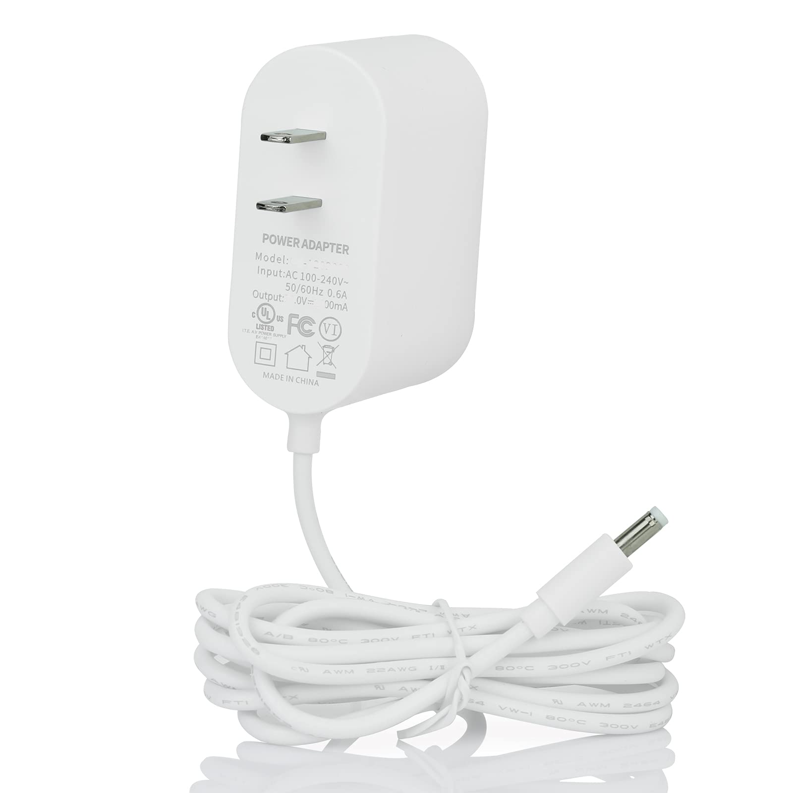 LEFXMOPHY B7W64E Power Cord Replacement for Dot 4th Generation GP92NB 15W Charger, Dot 3rd Gen, Show 5 Adapter with 5FT Cable