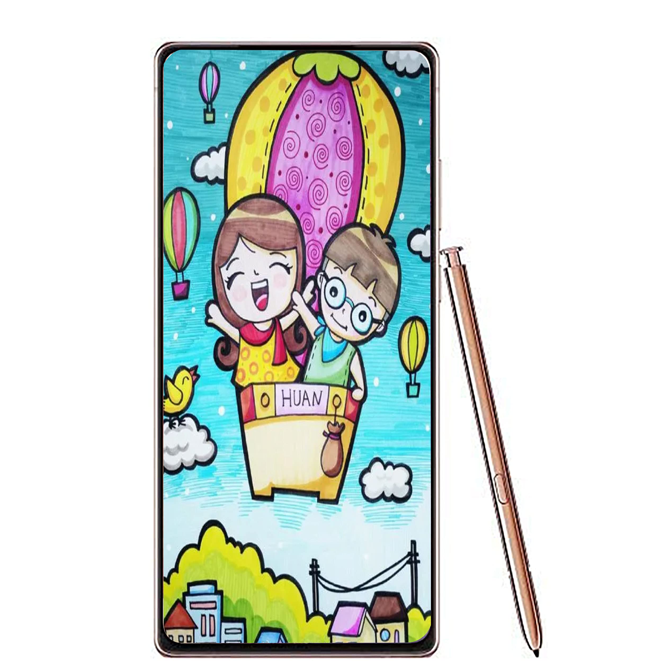 2 Pack Gold Note 20 Ultra Replacement Stylus Pen Touch S Pen (with Type-C Covertor) for Samsung Galaxy Note 20/ Note 20 Ultra All Carriers