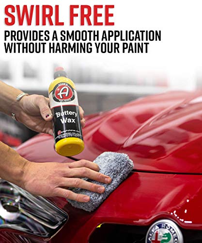 Adams Plush Microfiber Applicator Pad (2 Pack) β Microfiber Sponge Car Detailing Applicators | Use with Ceramic Coating for Cars, Car Wax, Paint Sealants, Compound, Polish, Glazes & More