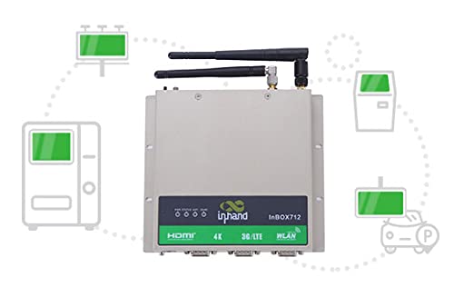 IoTInHand InBox710 High Performance Industrial Edge Computer, Industrial Computer Dual-core Cortex-A72, Quad-core Cortex-A53 and Mali T860 MP4 GPU 4K Ultra HD, Linux (Debian9)