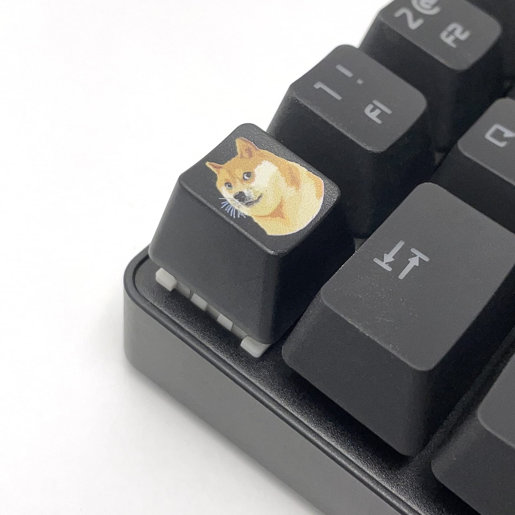 Capsmiths Dogecoin Doge Artisan Keycap - MX Mechanical Gaming Keyboards