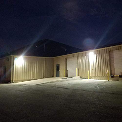 4Pack 100W LED Wall Pack Light, 12000LM Dusk to Dawn Light, Daylight 5000K with Photocell, IP65 Waterproof Outdoor Commercial LED Security Light, 600-800W HPS/MH Replacement, 120V (100w-4pk-new)