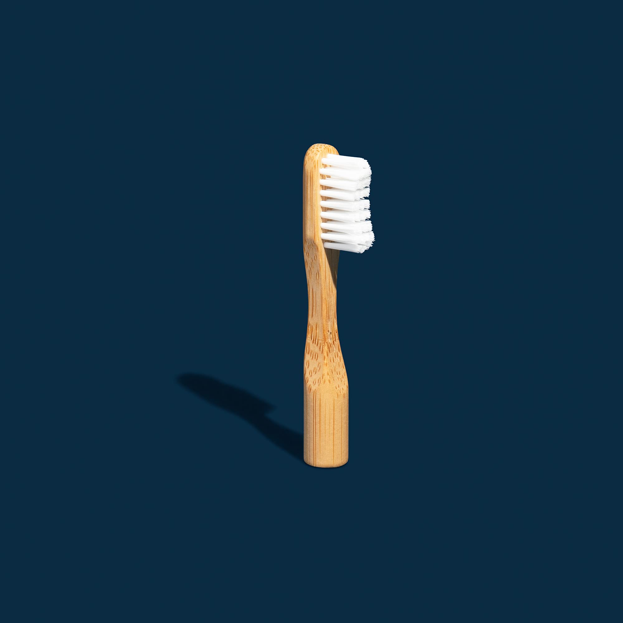 Better & Better Natural Bamboo Toothbrush Head Refill | Soft Bristles | 100% Plant-Based | Replaceable Brush Head Only | Eco-Friendly, Zero Plastic | Adult Size, Fits Reusable Handle