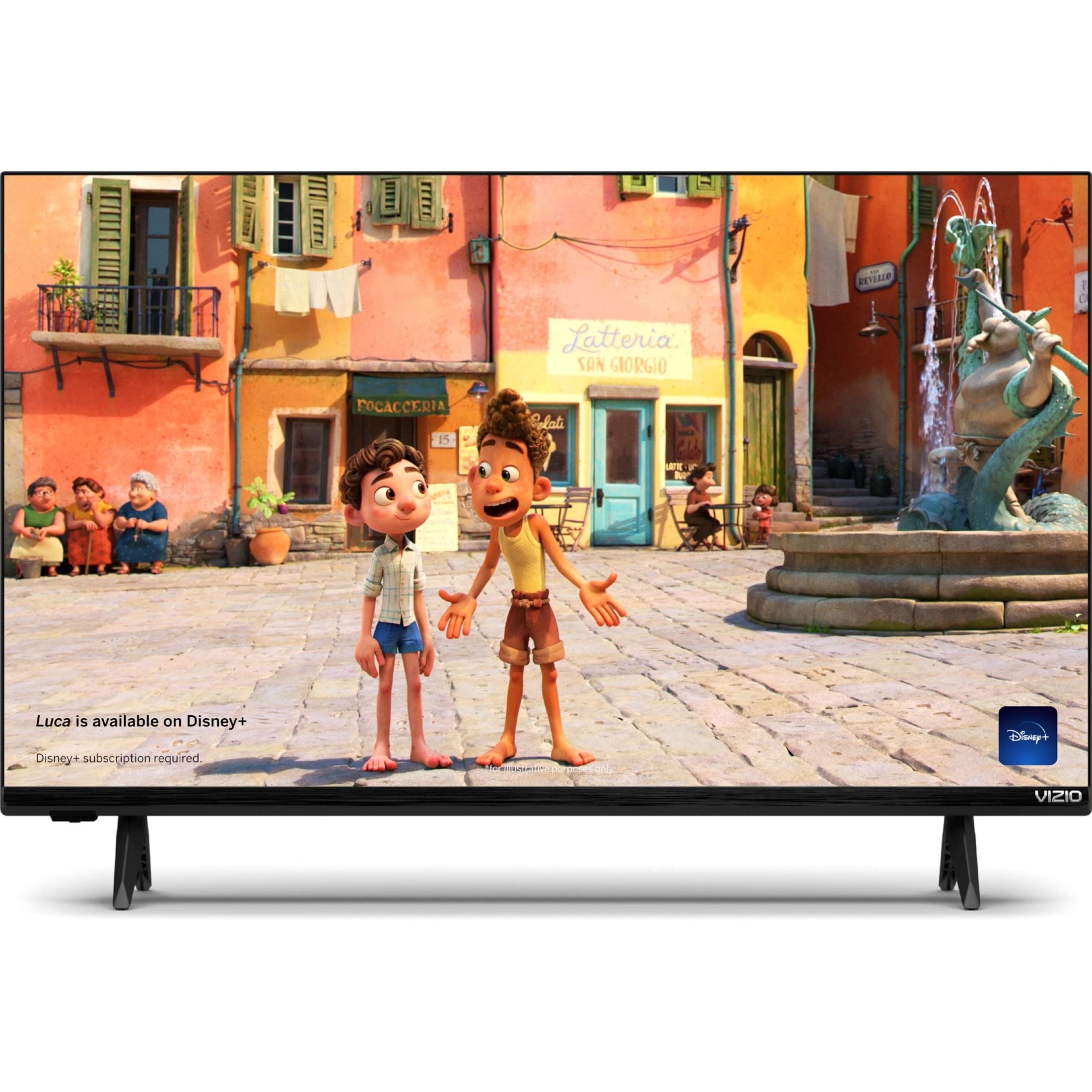 VIZIO 24-inch D-Series Full HD 1080p Smart TV with Apple AirPlay and Chromecast Built-in, Screen Mirroring for Second Screens, & 150+ Free Channels, D24f4-J01, 2021 Model Black 24 inches (Renewed)