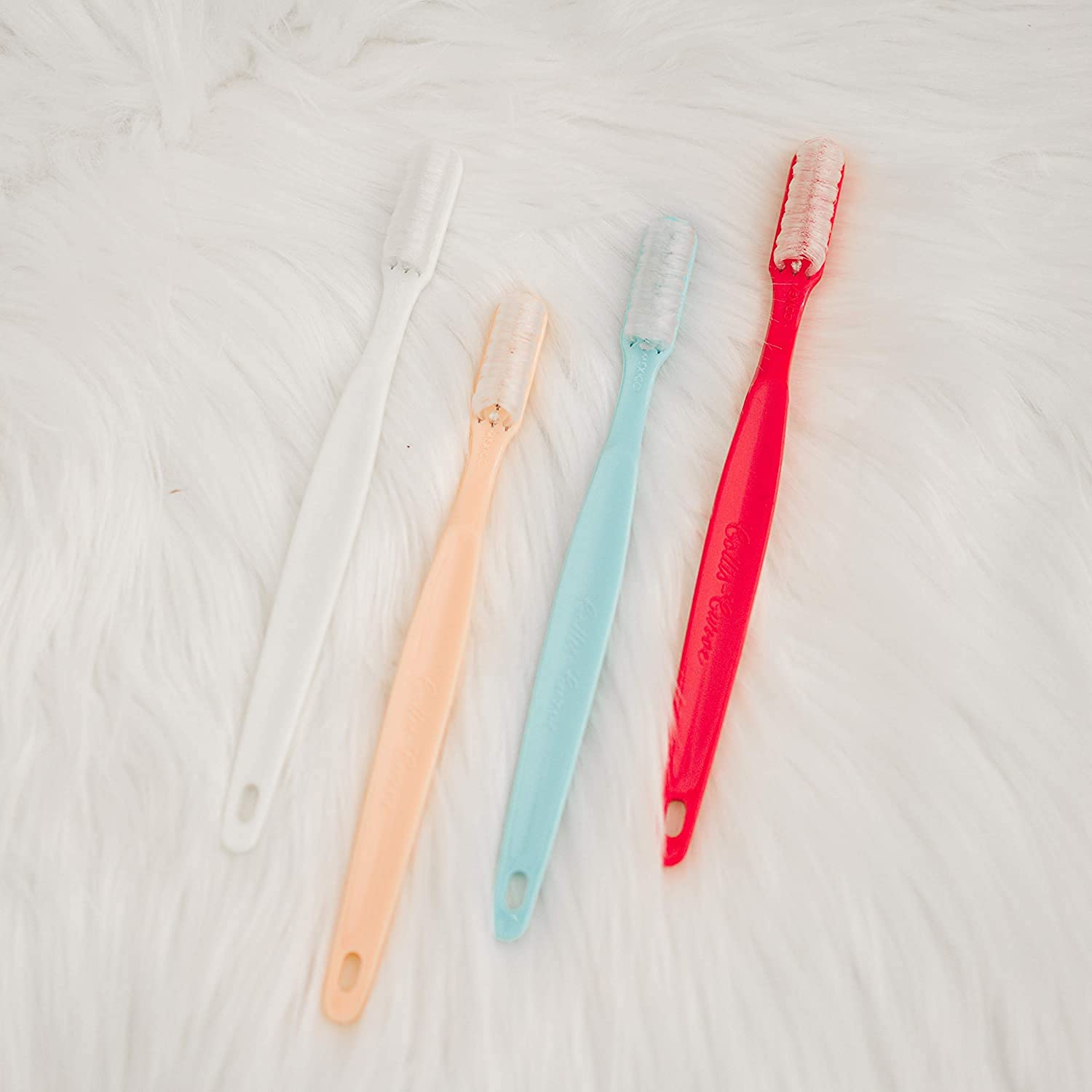 Collis Curve Adult Sampler Pack - Soft Bristles Toothbrush for Braces, Sensitive Gums - Manual Toothbrushes for Oral Care - 3 Sided Toothbrush