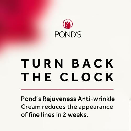 Pond's Rejuveness, Anti-Wrinkle Face Cream, Anti-Aging Face Moisturizer, 14.02 oz, Jar