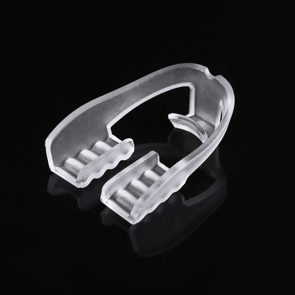 Gergxi Mouth Guard Brace,GergxiAnti Grinding Teeth Protector Dental Mouth Guard Grinding Bruxism Gum Shield, 40x30mm(1.57x1.18in)