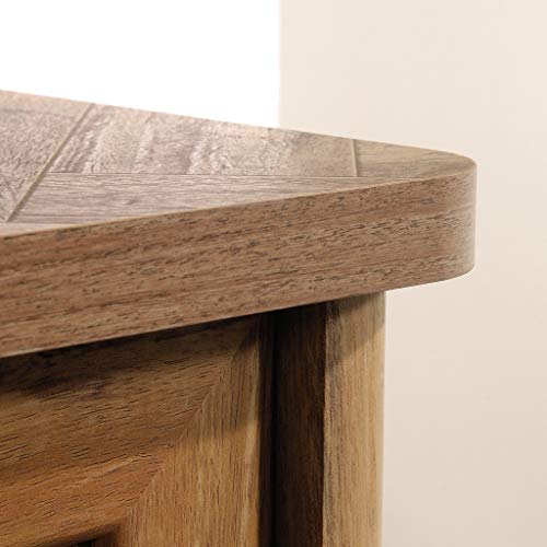Sauder Coral Cape Desk, L: 58.62" x W: 23.47" x H: 30.0", Sindoori Mango Finish