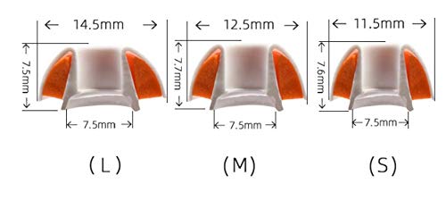 Zotech Replacement 3 Pairs Memory Foam & Silicone Ear Tips for Apple Airpods Pro White 1st & 2nd Gen (S/M/L)