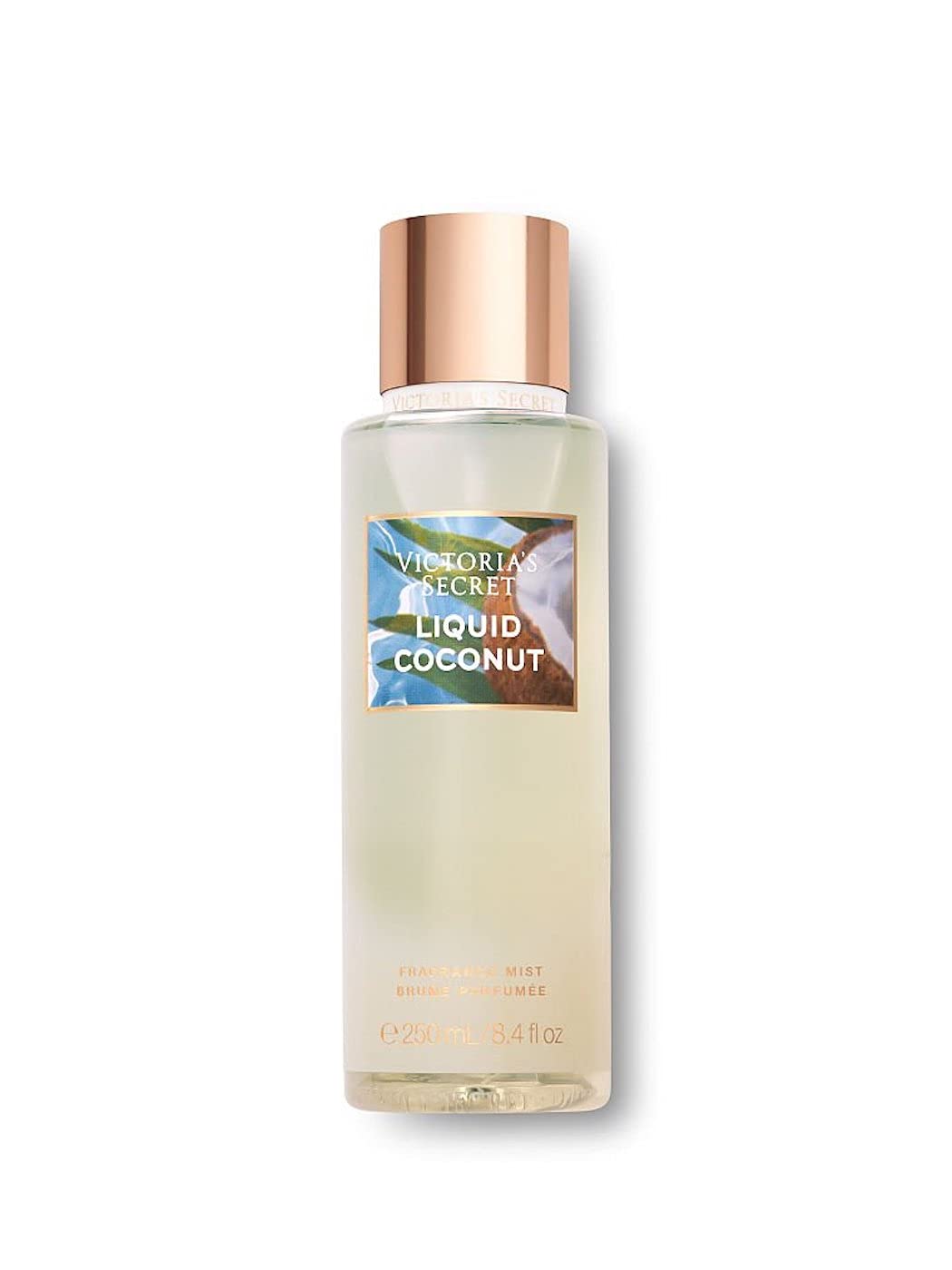 Victoria's Secret Liquid Coconut Fragrance Body Mist for Women, 8.4 fl. oz. (Liquid Coconut)