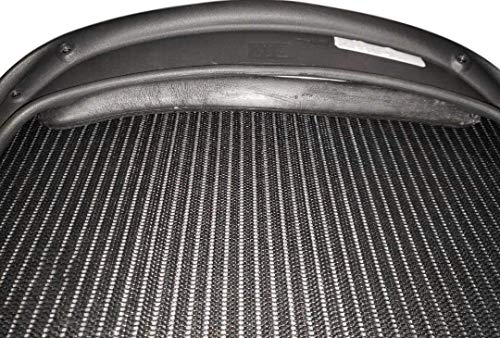 Seat Mesh fit Herman Miller Aeron Chair - Black mesh - Size B (01)