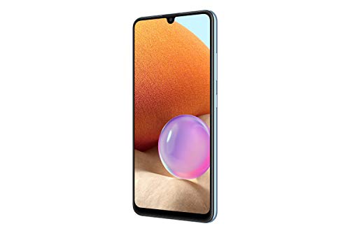 Samsung Galaxy A32 4G Dual A325F-DS 128GB 6GB RAM Factory Unlocked (GSM Only | No CDMA - not Compatible with Verizon/Sprint) International Version - Awesome Blue