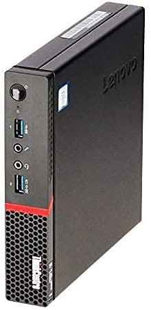 Lenovo ThinkCentre M900 Micro Desktop Computer PC, Intel Quad Core i5, 16GB RAM, 512GB SSD, Windows 10 Pro, Periphio Wireless Keyboard & Mouse (Renewed)